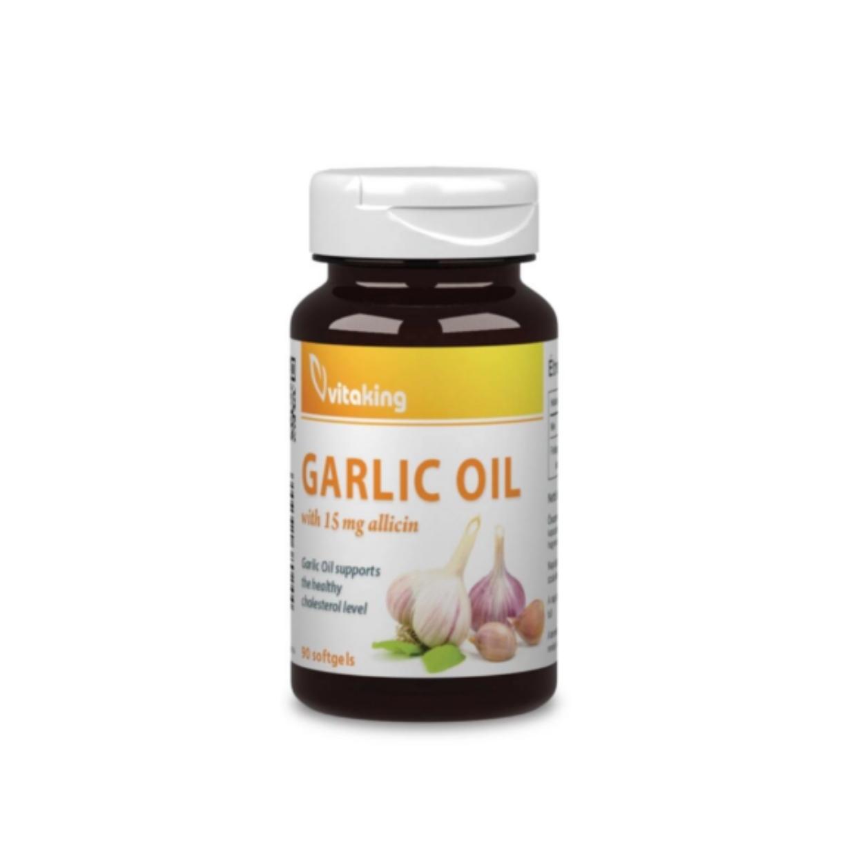 Vitaking Fokhagyma kapszula 15mg - Renewal Webshop